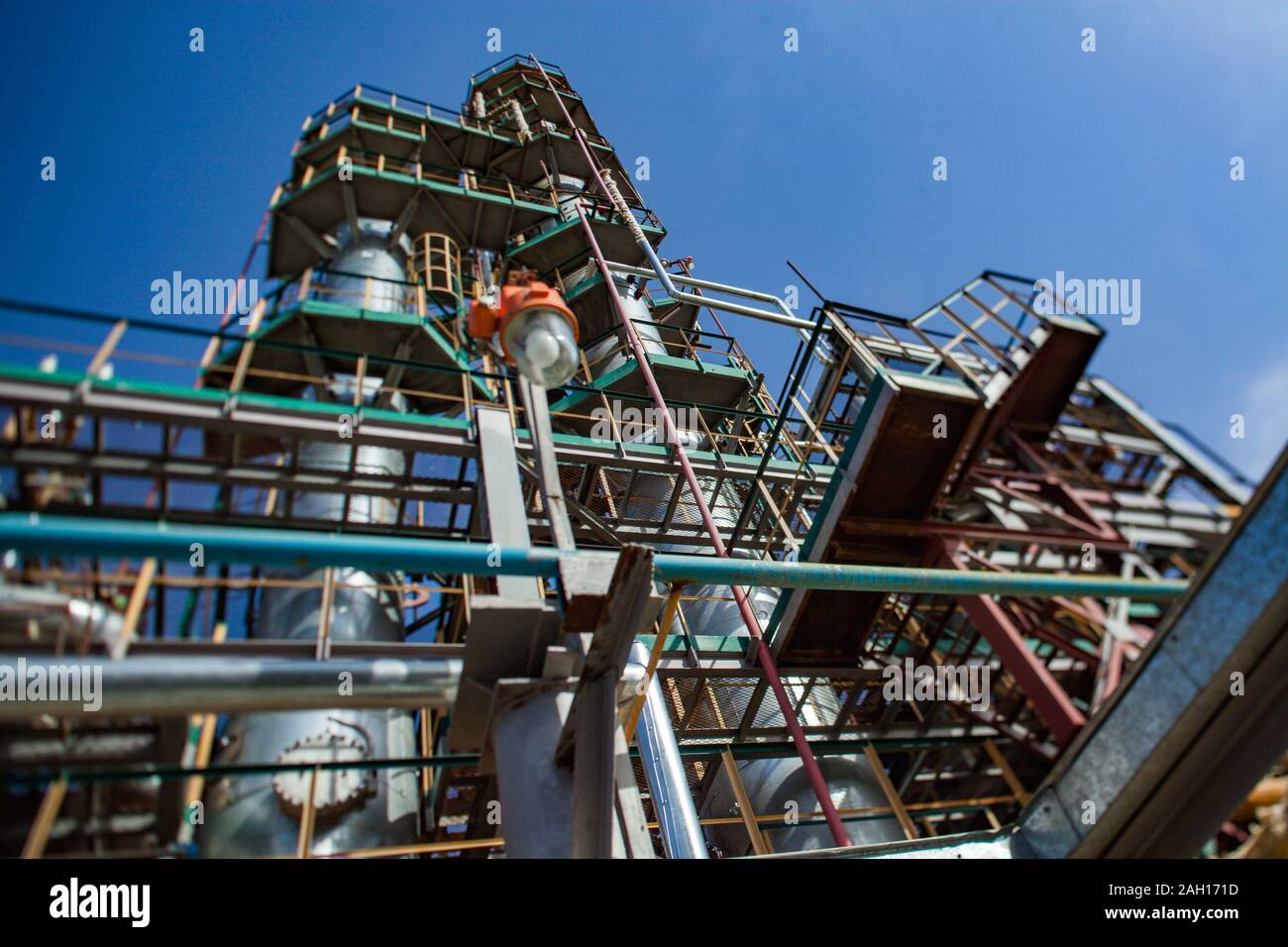 Refining is a complex process hi-res stock photography and images - Alamy