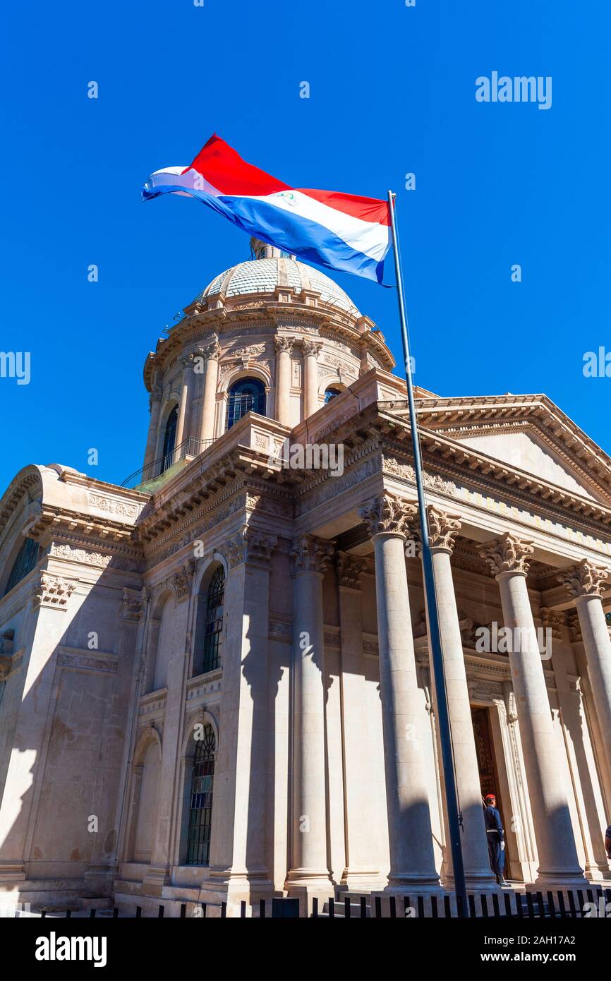 National Pantheon of Heroes, Asuncion, Paraguay. Vertical Stock Photo ...