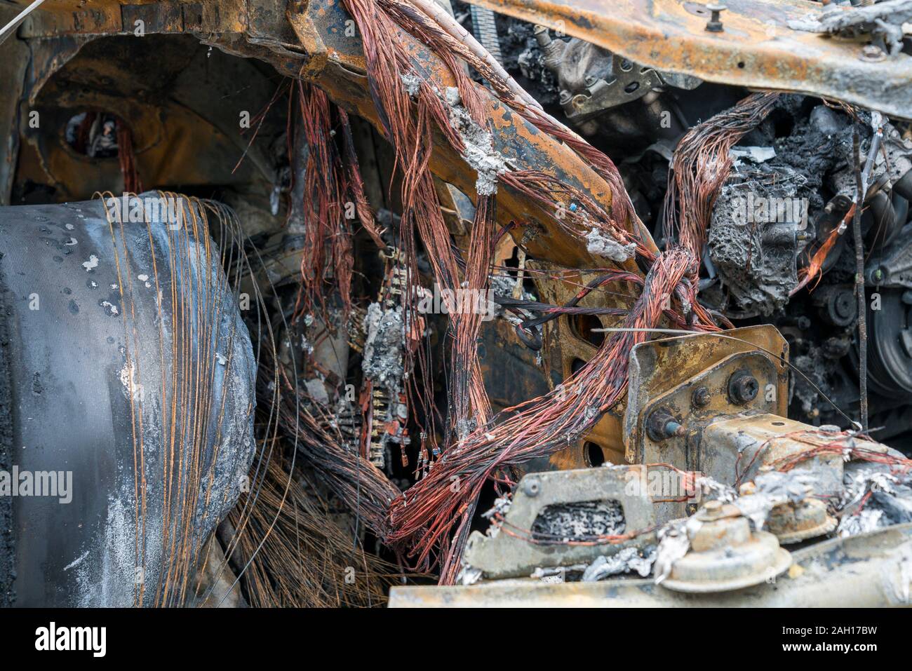 Burnt cables hi-res stock photography and images - Alamy