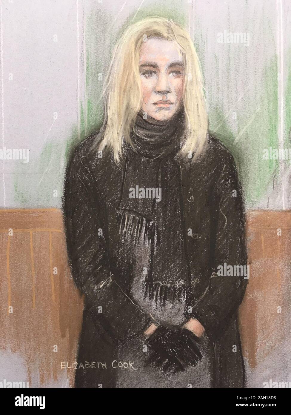 Elizabeth cook tv presenter caroline flack appearing highbury ...