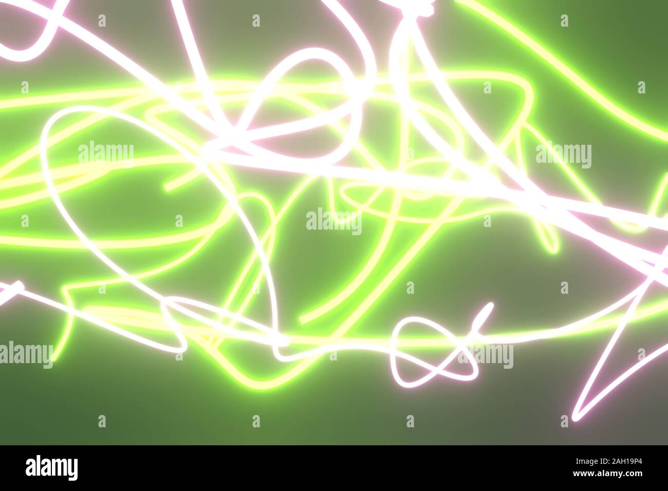 Geometric lines, neon grow lights. For illustrations design, texture or ...