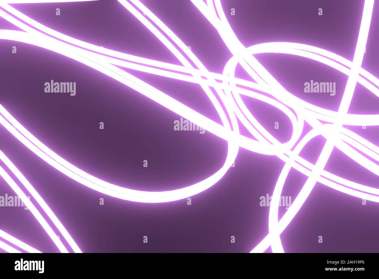 Geometric lines, neon grow lights. For graphic design, catalog, texture ...