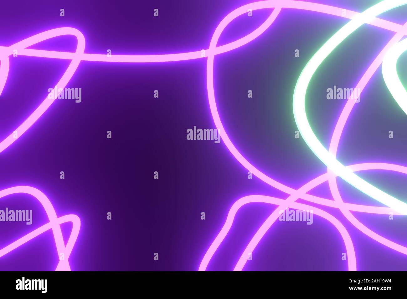 Neon grow lights geometric lines, illustrations, for graphic design ...