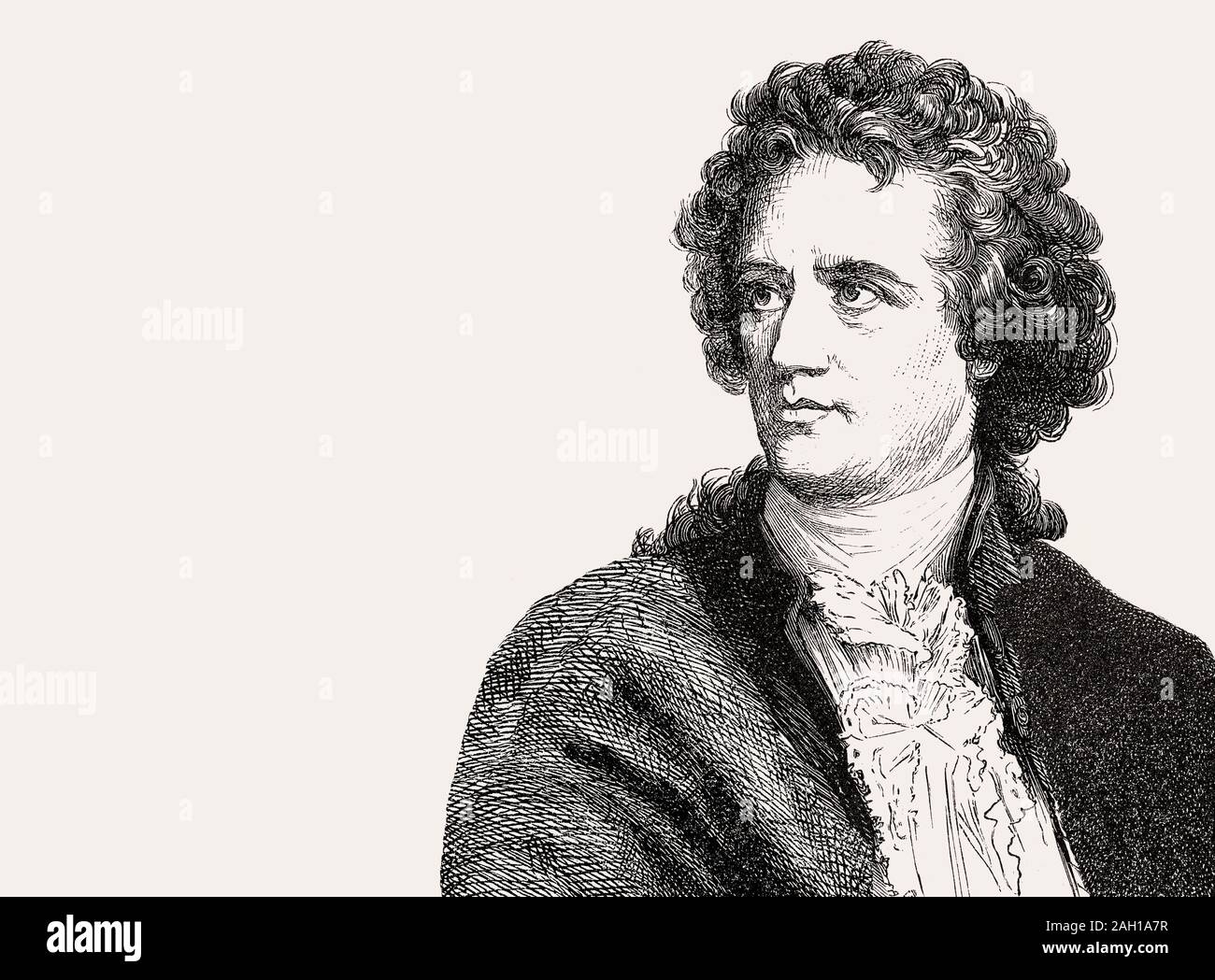 Johann Wolfgang von Goethe Stock Photo - Alamy