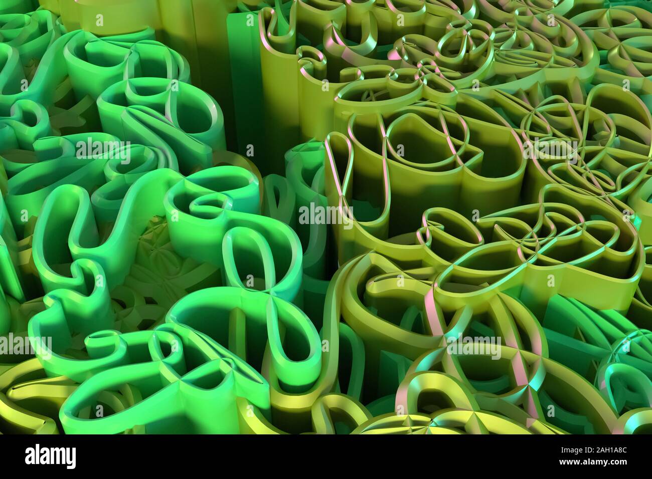 Geometric lines, messy colorful curve. For illustrations design ...