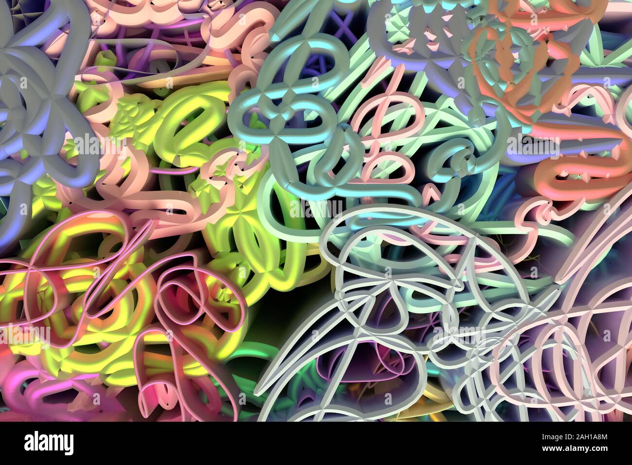 Background abstract, messy colorful curve geometric lines, for design ...