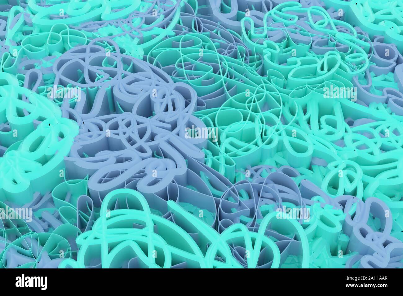 Geometric lines, messy colorful curve. For illustrations design ...