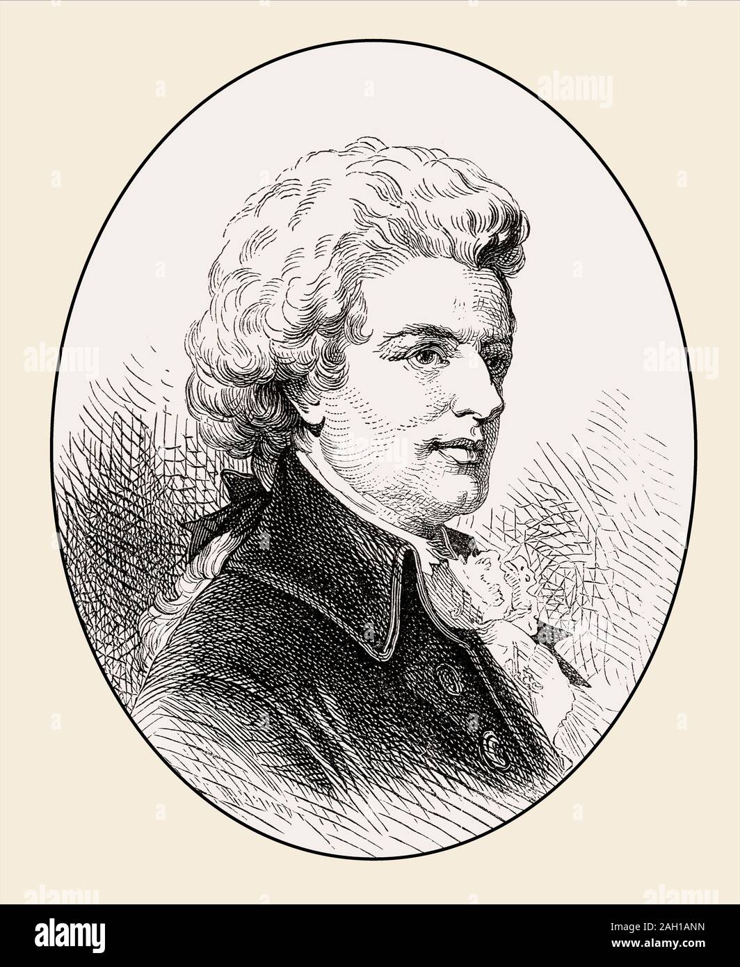 Wolfgang Amadeus Mozart, 1756 - 1791, composer of the First Viennese ...