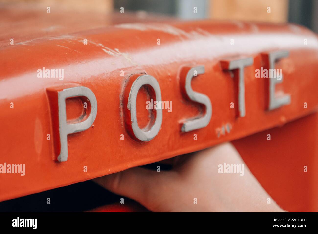Letter delivery service hi-res stock photography and images - Alamy