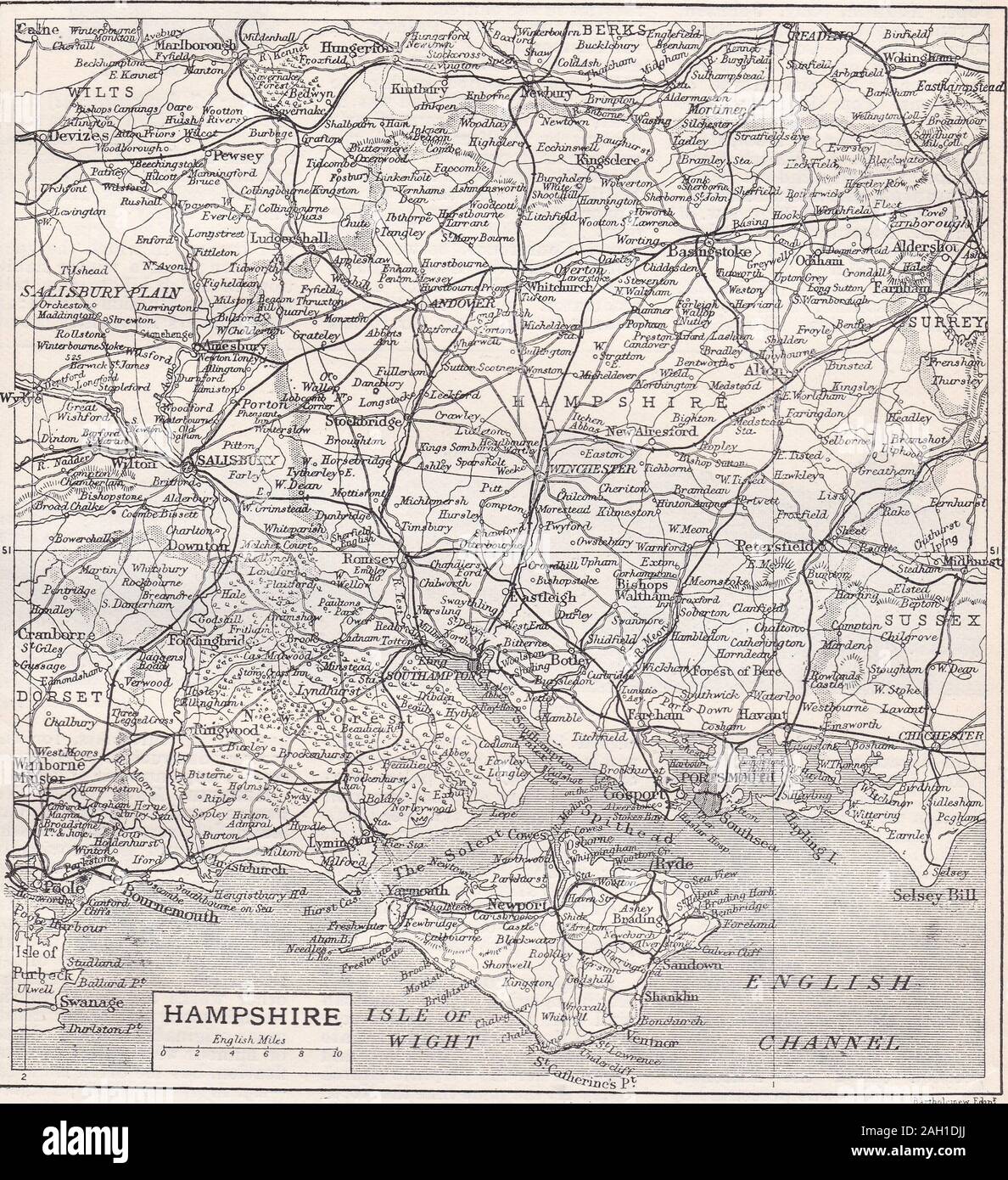 Salisbury Plain Map High Resolution Stock Photography and Images - Alamy