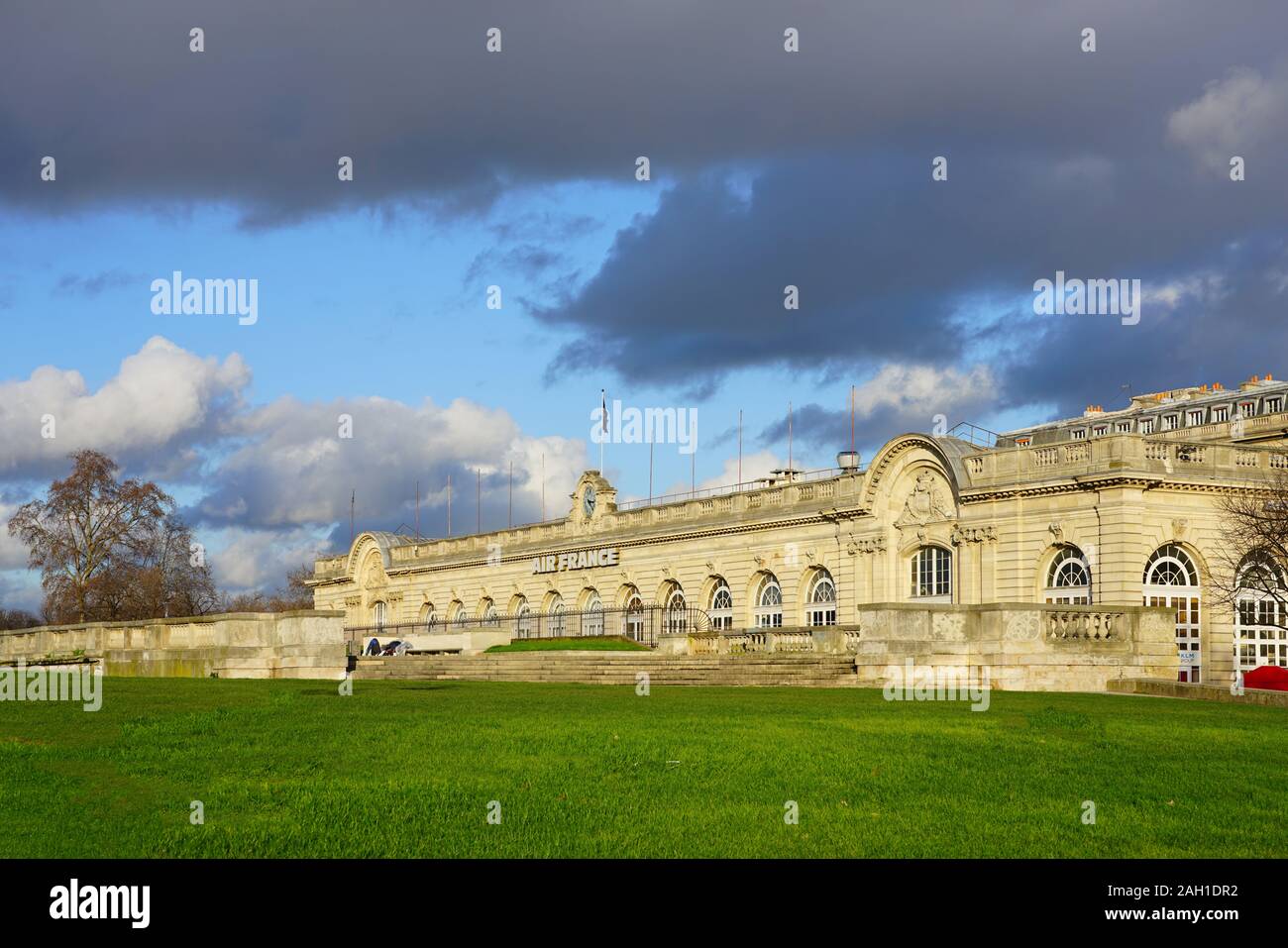 PARIS, FRANCE -20 DEC 2019- View of the Paris headquarters of French ...