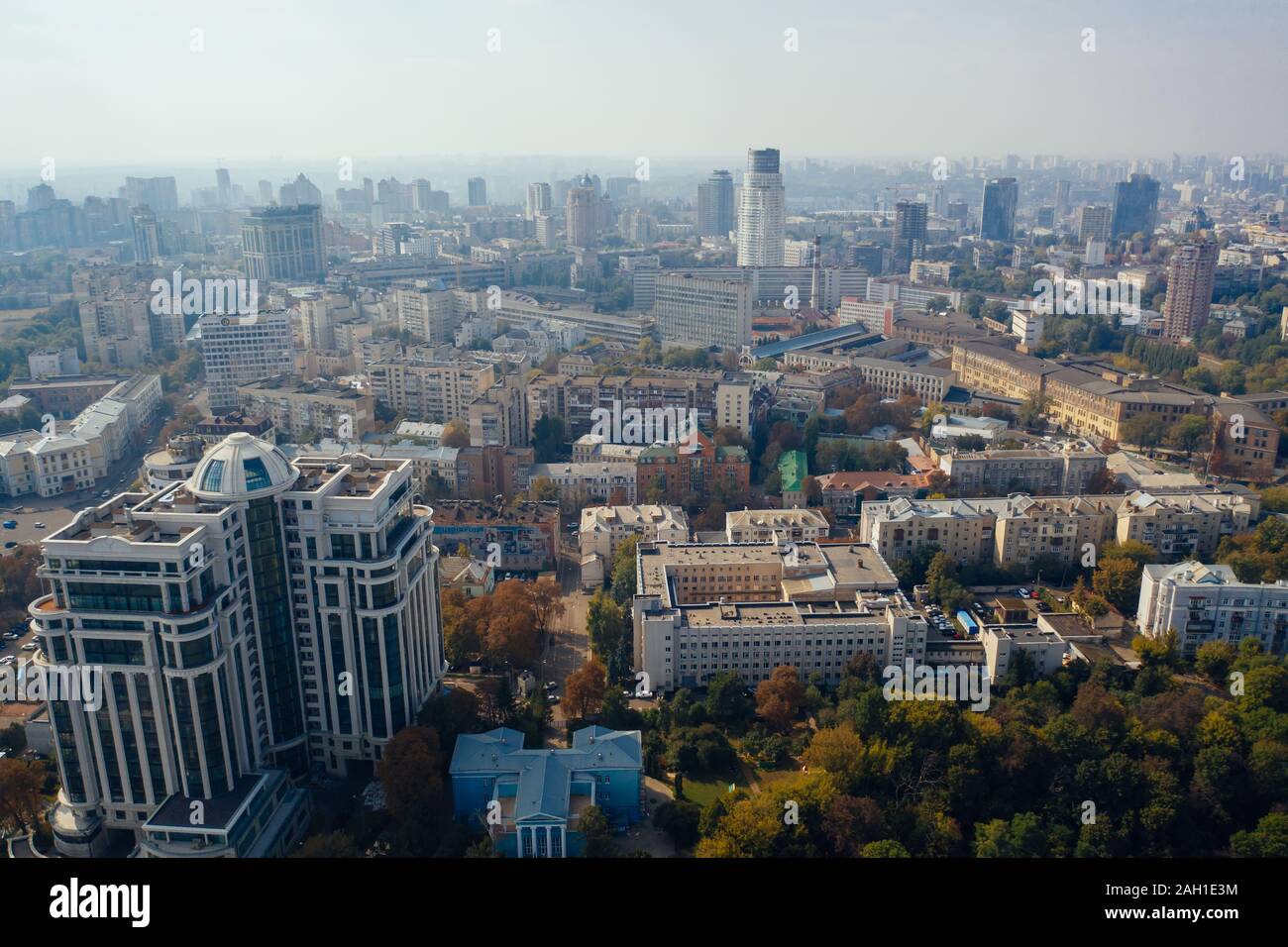 Kyiv capital city of ukraine aerial view hi-res stock photography and ...