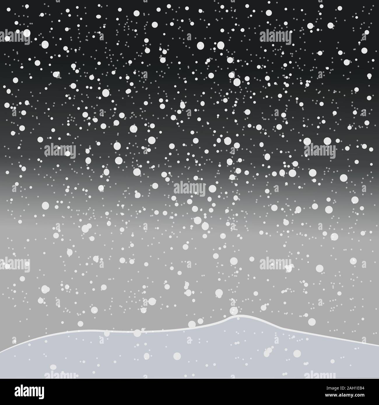 Cute Subtle Winter Background. Vector Illustration Stock Vector Image ...
