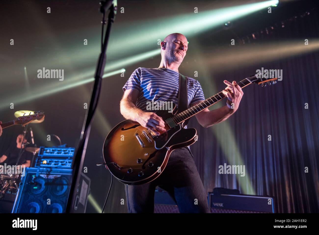 Manchester, UK. 21st December 2019. Rick Witter, Paul Banks, Tom ...