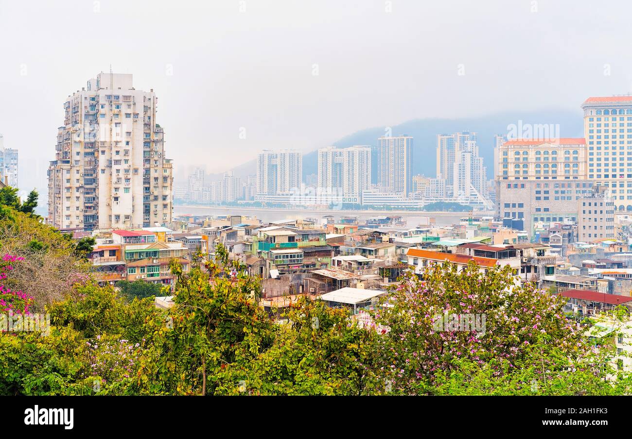 Macau residential buildings hi-res stock photography and images - Alamy
