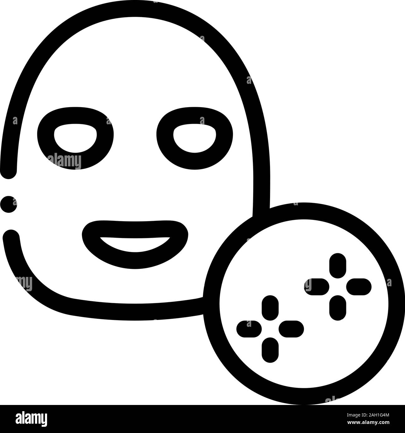 Shining mask Cut Out Stock Images & Pictures - Alamy