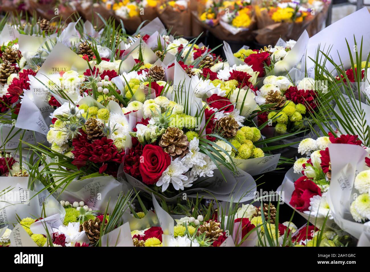 White bunch of flowers hi-res stock photography and images - Alamy
