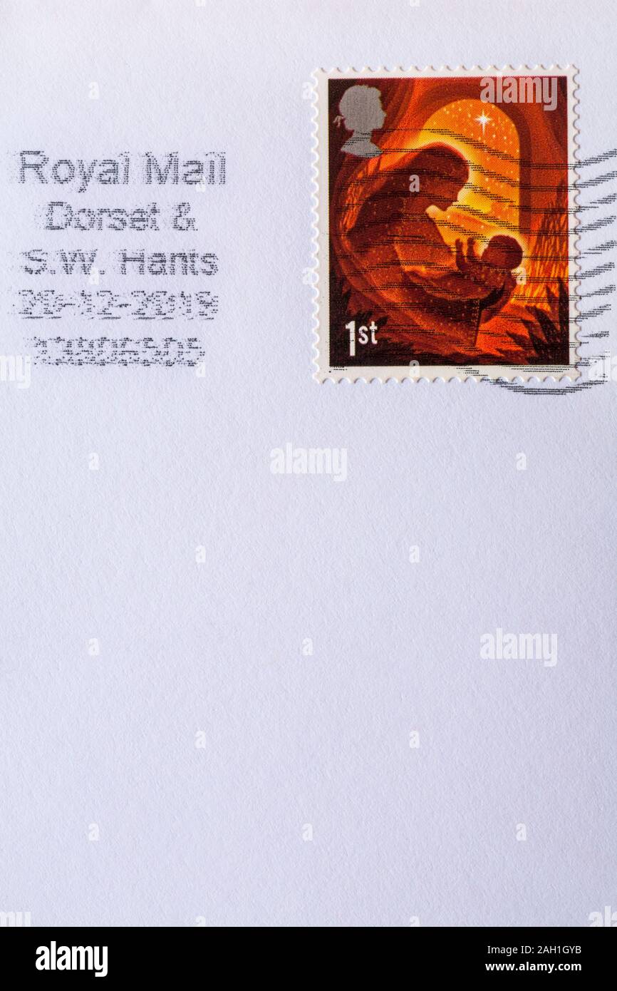 Franked stamp hi-res stock photography and images - Alamy