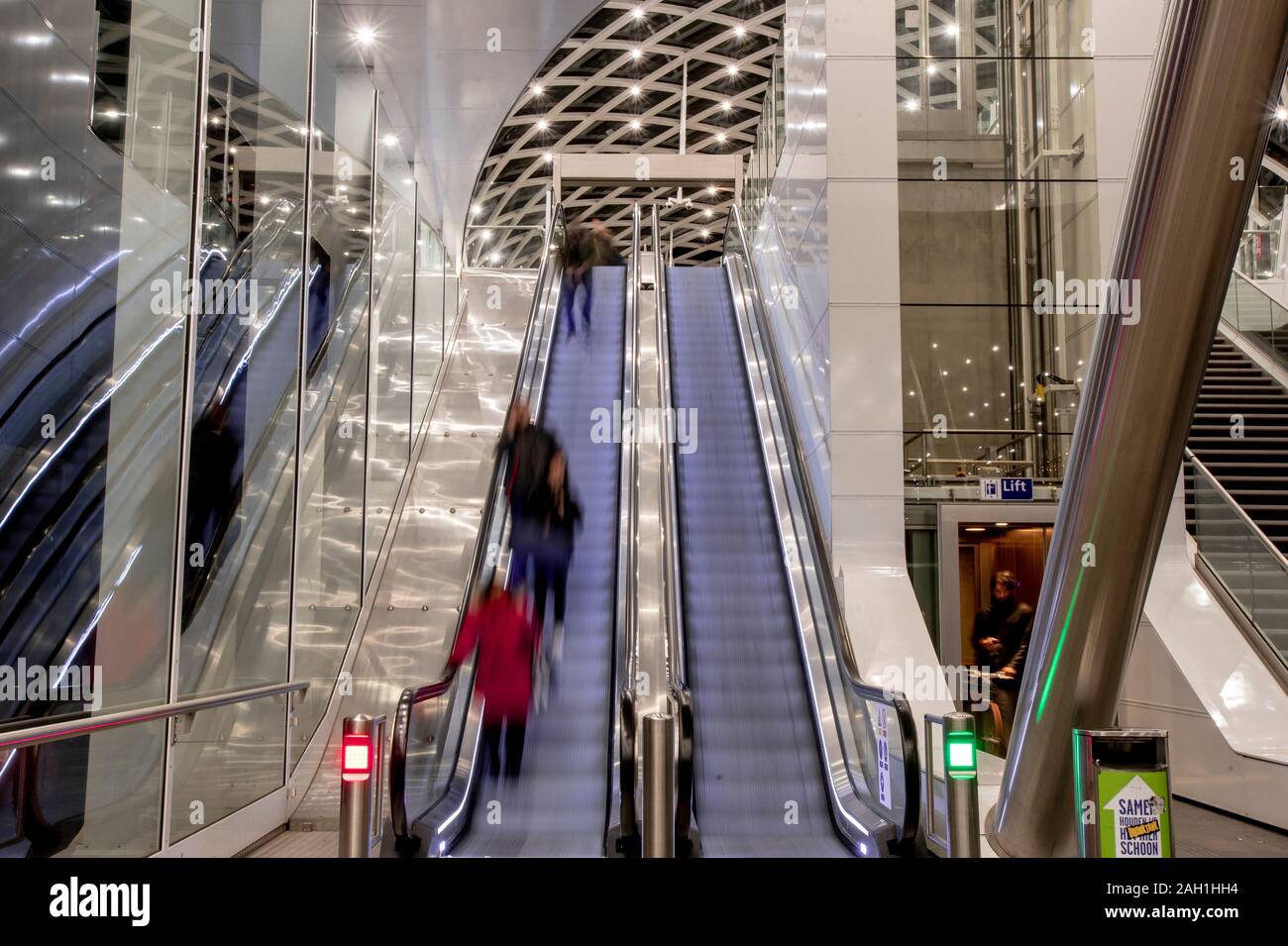 The Hague Metro E-Line Station, is by Dutch architects ZJA Zwarts ...