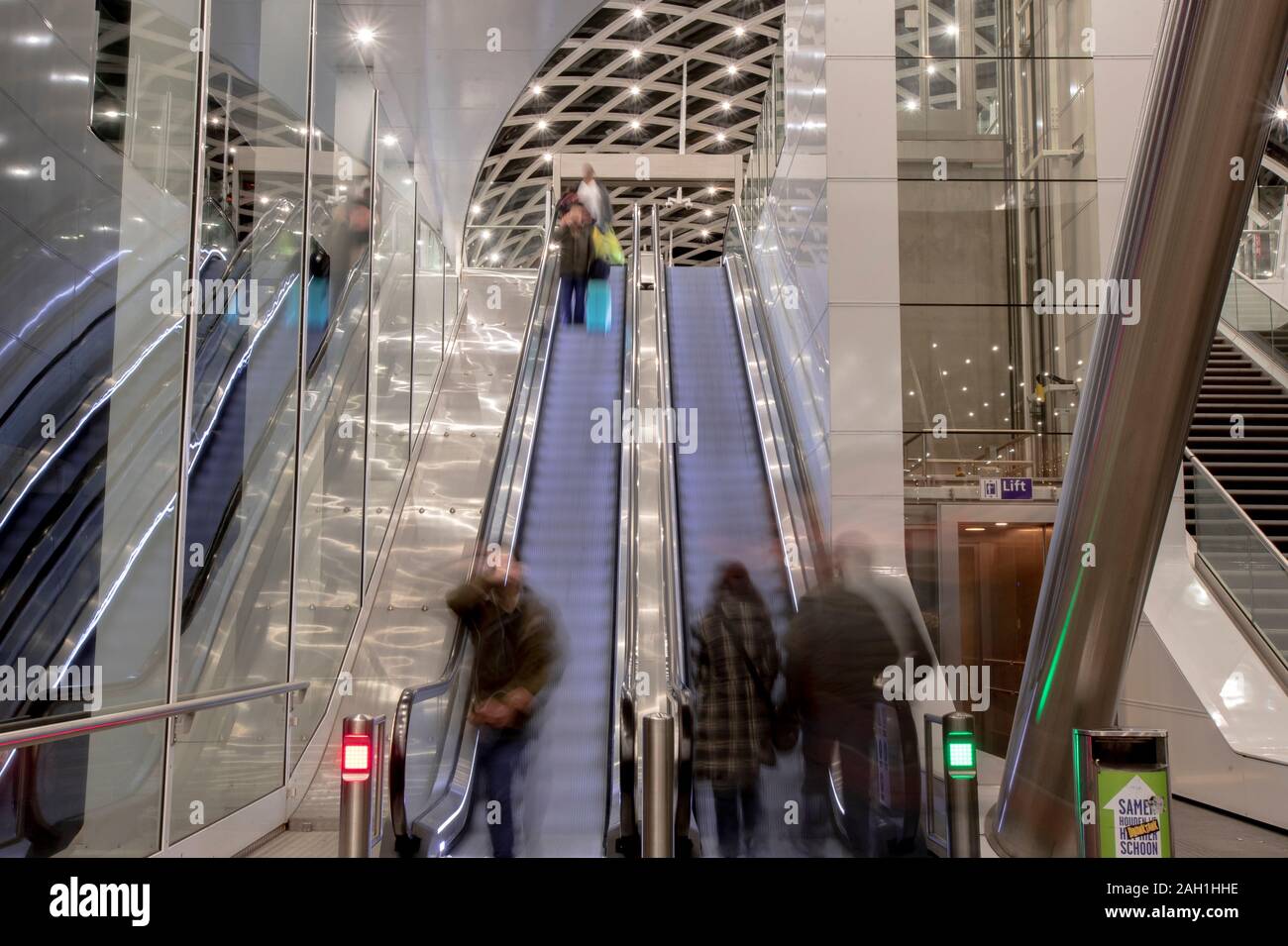 The Hague Metro E-Line Station, is by Dutch architects ZJA Zwarts ...