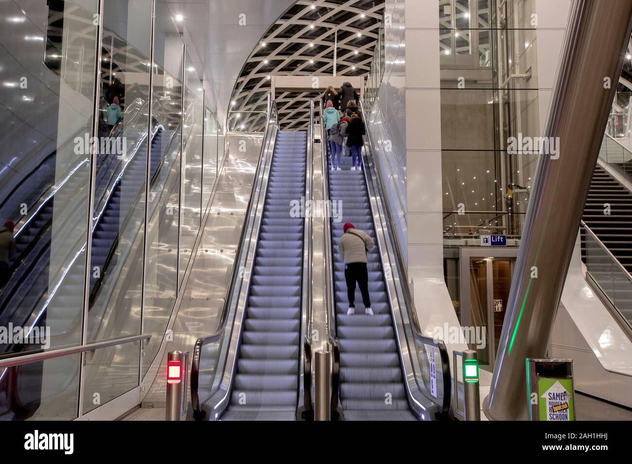 The Hague Metro E-Line Station, is by Dutch architects ZJA Zwarts ...