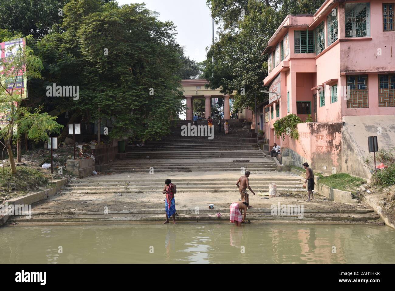 Queen of Bhukailash Tarasundari Devi made bathing ghat popularly known ...