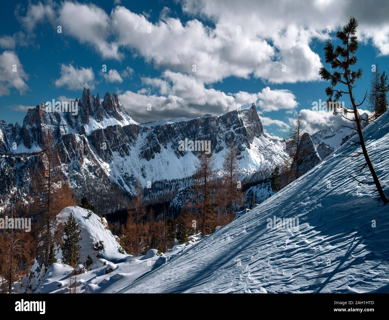 Beautiful mountains in the Dolomites Stock Photo - Alamy