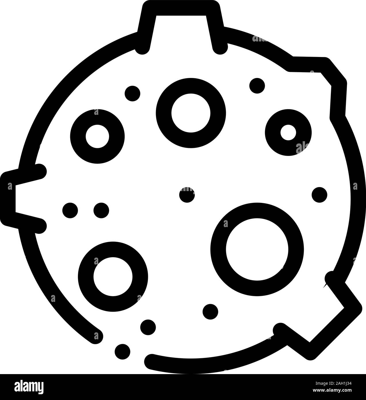 Moon Craters Clipart