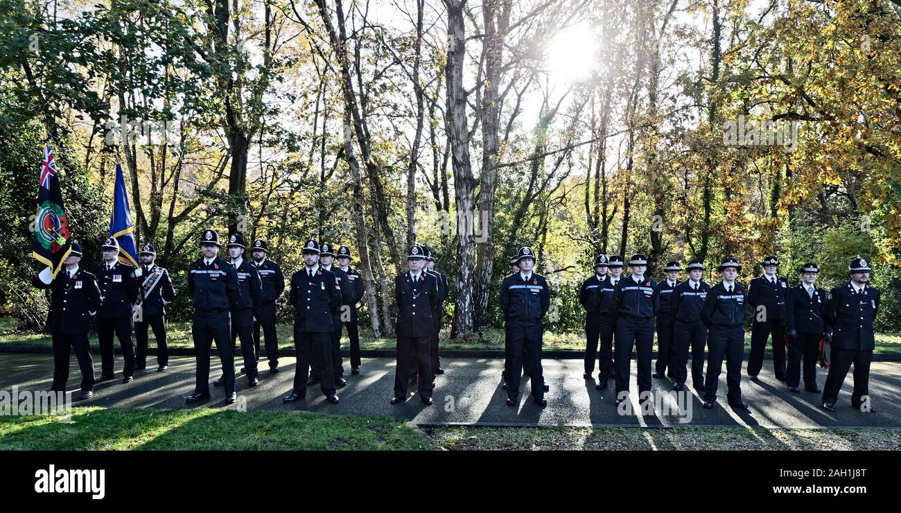 The Ceremonial Association of Surrey Police at the November 2019 ...