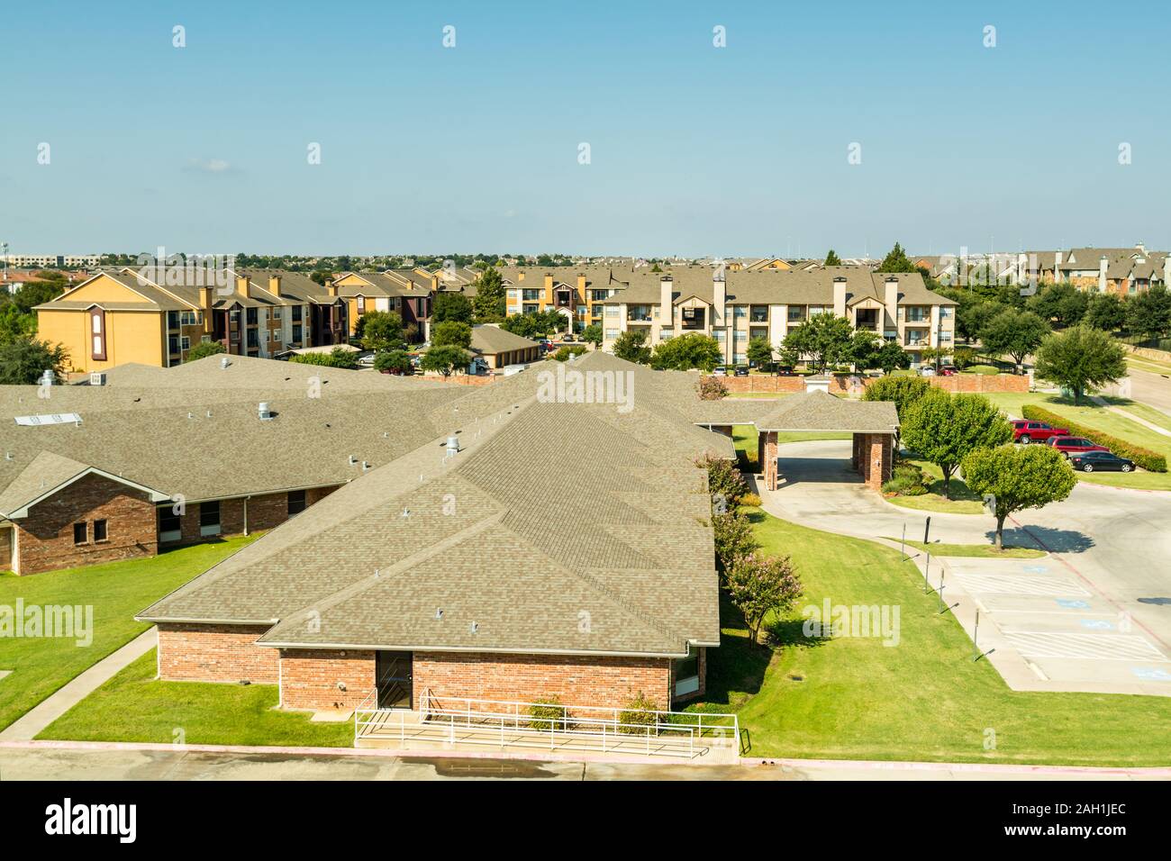 Dallas fort suburban hi-res stock photography and images - Alamy