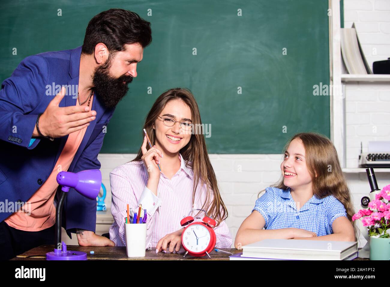 Overprotective family. Overprotective parenting style. Little girl ...