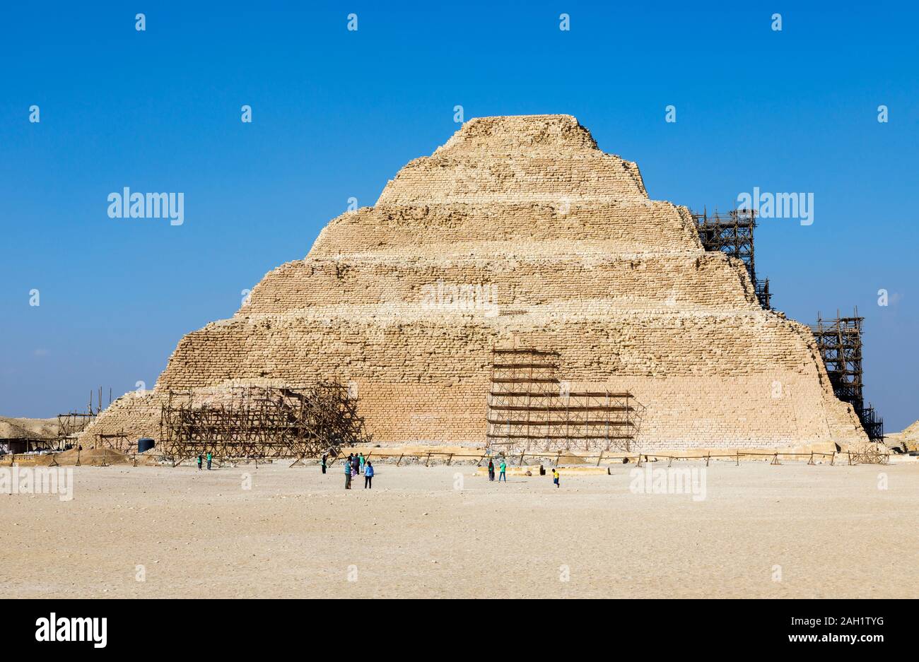 Funerary complex of djoser hi-res stock photography and images - Alamy