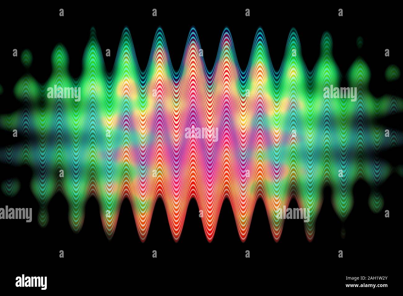 An abstract psychedelic wavy background image Stock Photo - Alamy