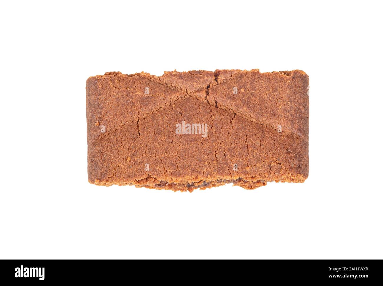 Chocolate jam cookies isolated on white background, top view Stock ...