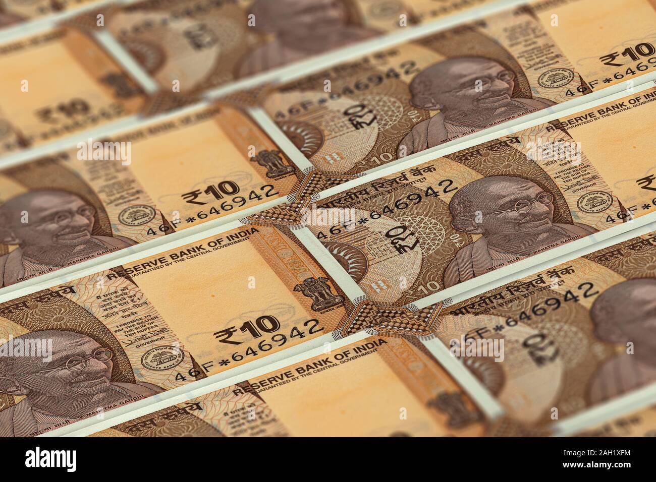 INR. India currency background. Indian rupee banknotes Stock Photo - Alamy