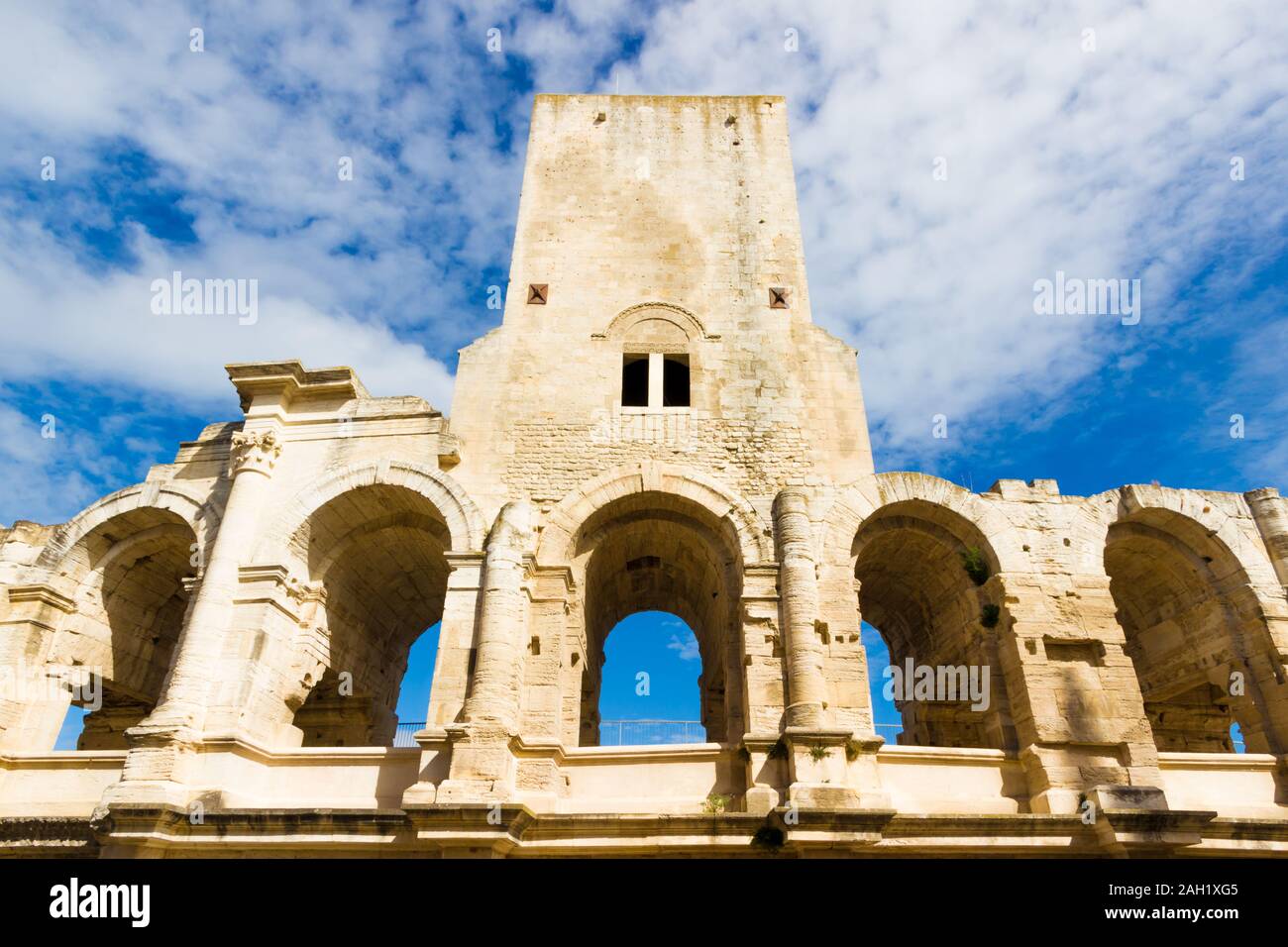 The Arles Amphitheatre is a Roman amphitheatre built in 90 AD in ...