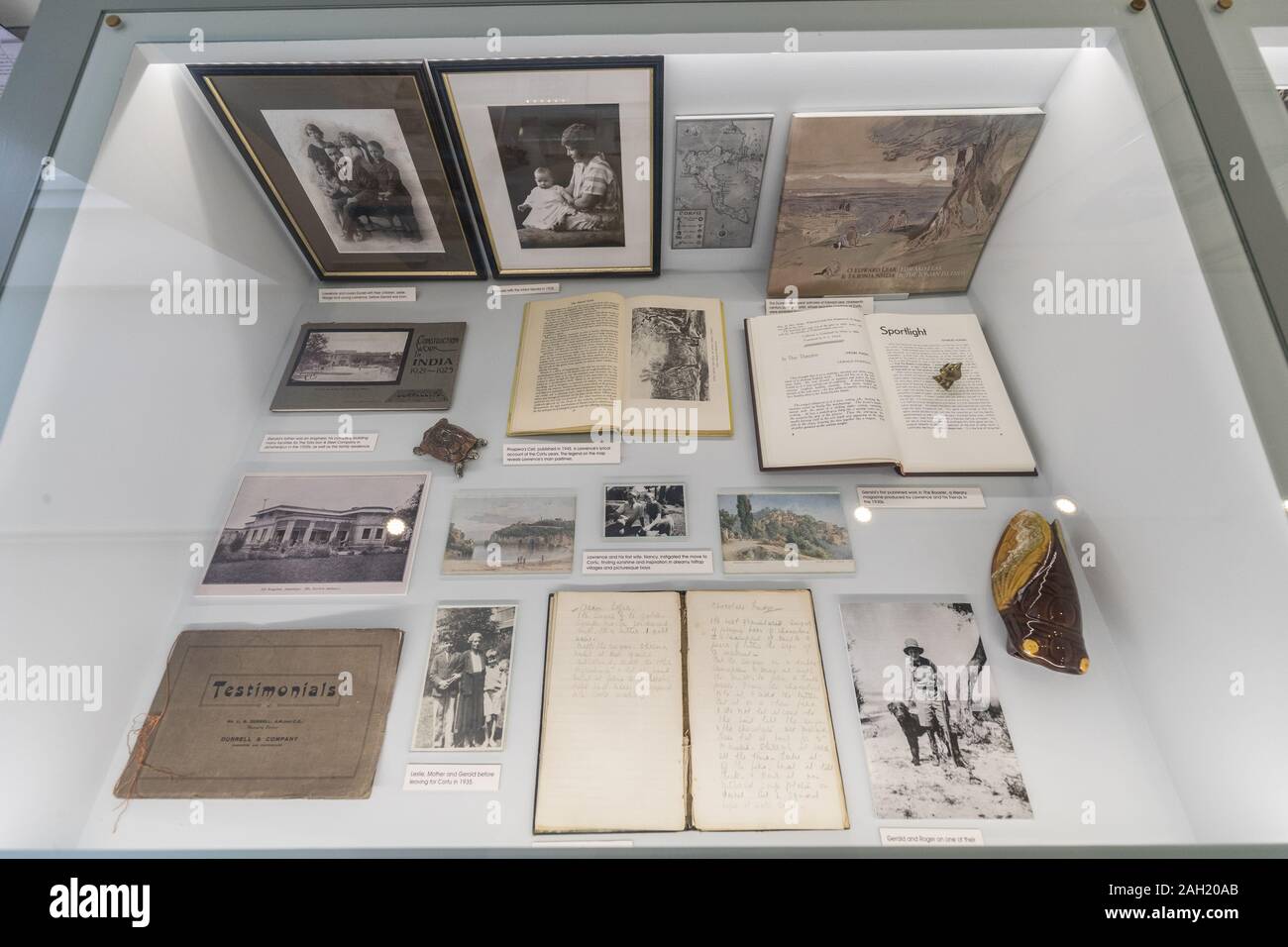 Gerald Durrell Story at Jersey Zoo Stock Photo - Alamy