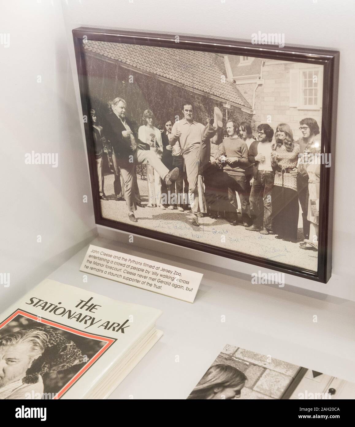 Gerald Durrell Story at Jersey Zoo Stock Photo - Alamy