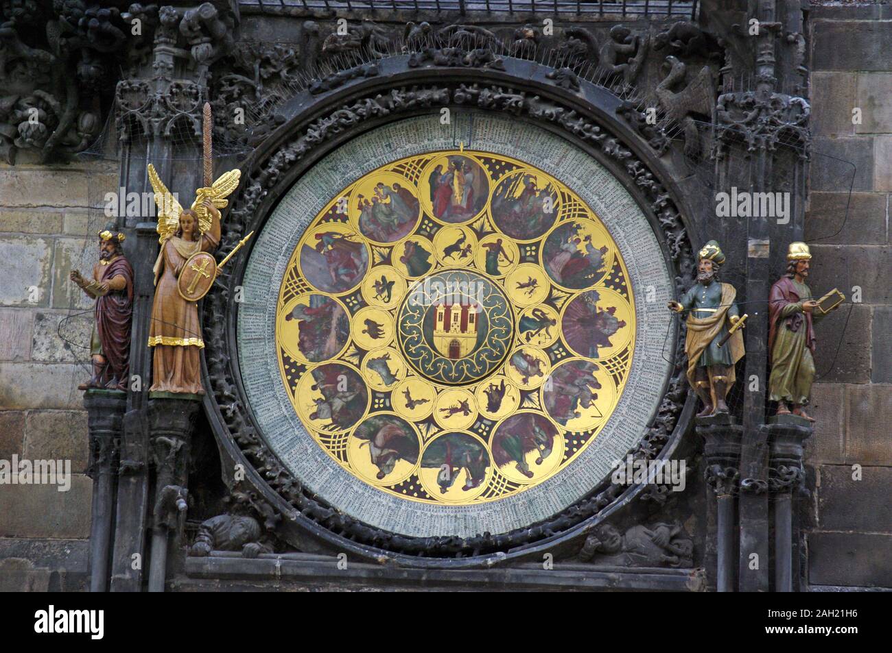 Praha/Prague, Czech Republic. Clock's tower Stock Photo - Alamy