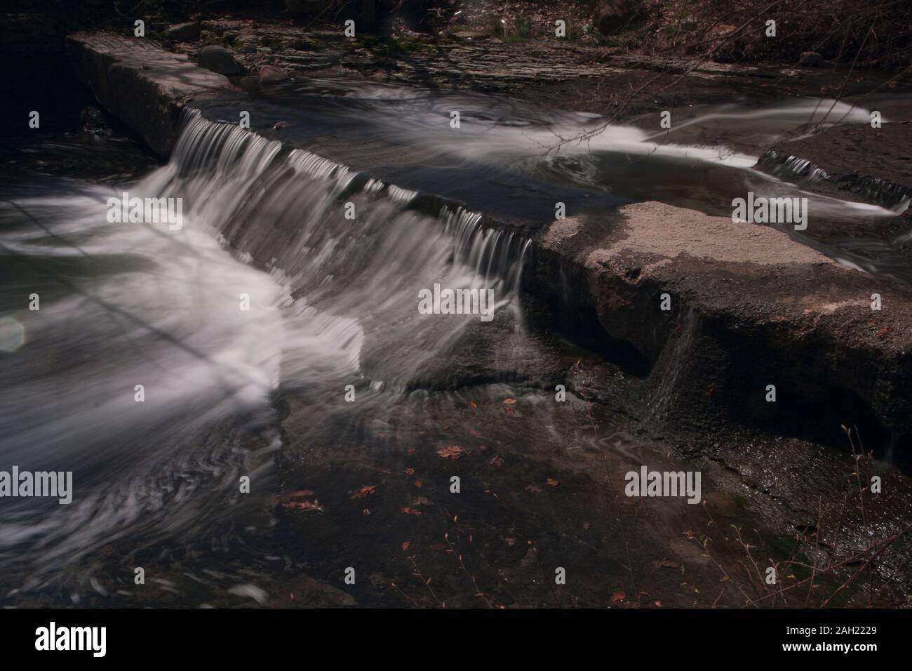 Hemlock Falls, Cuyahoga National Park, Ohio Stock Photo - Alamy