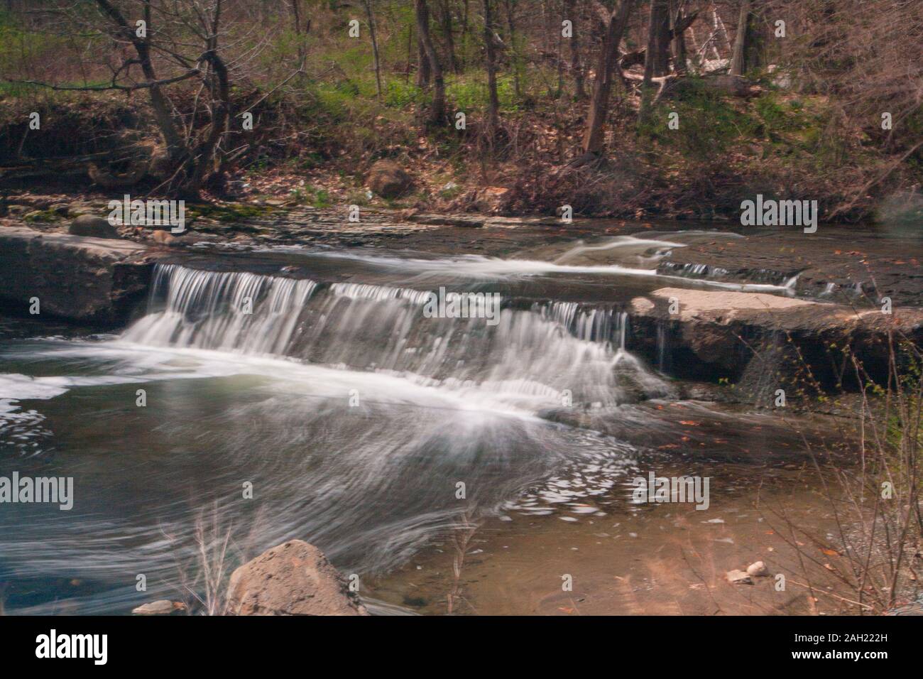 Hemlock Falls, Cuyahoga National Park, Ohio Stock Photo - Alamy