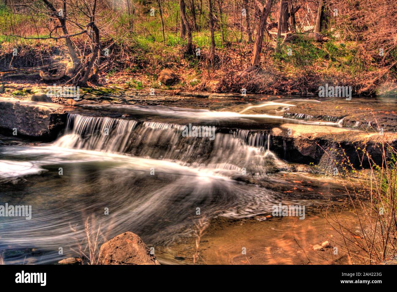 Hemlock Falls, Cuyahoga National Park, Ohio Stock Photo - Alamy