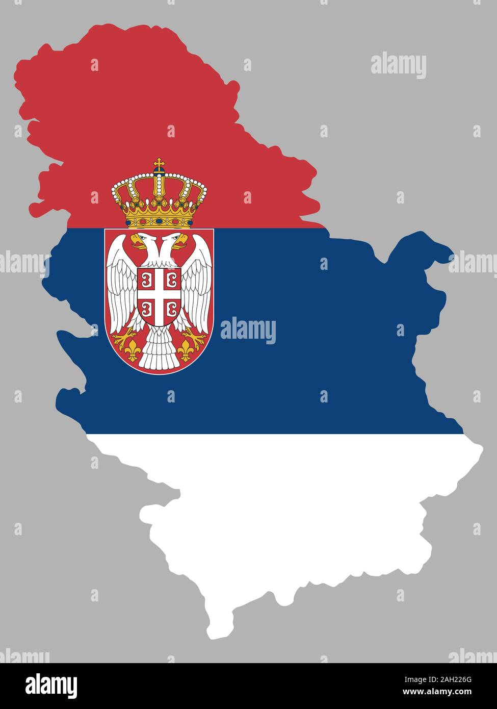 Map serbia Stock Vector Images - Alamy
