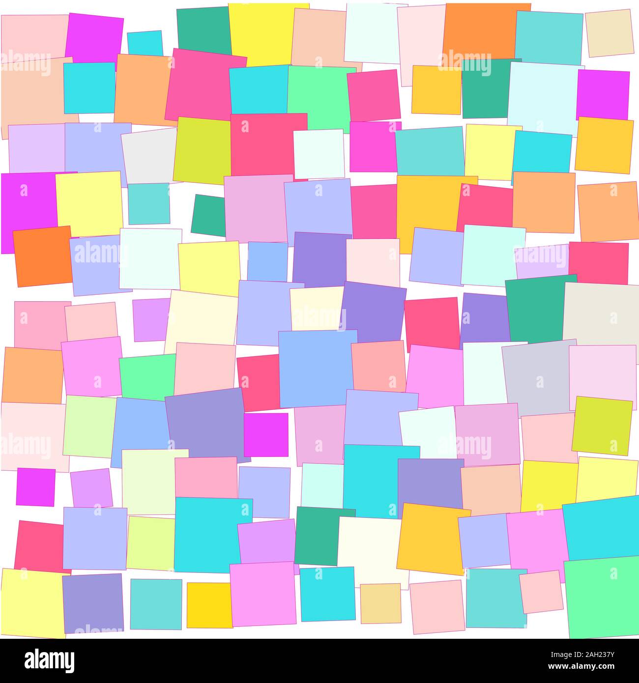 Bright colorful squares on a white background Stock Photo - Alamy
