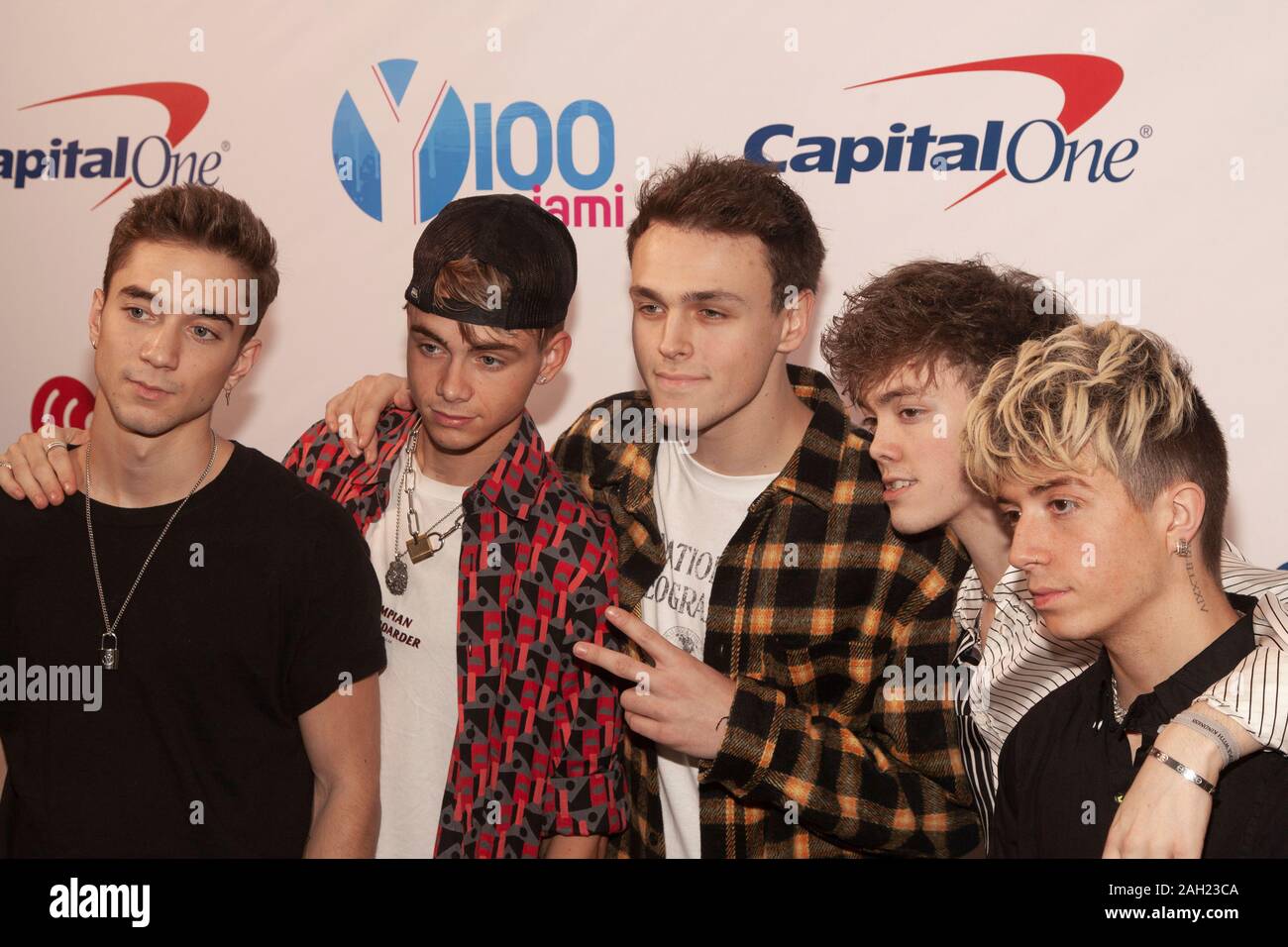 Sunrise, United States. 22nd Dec, 2019. (L-R) Daniel Seavey, Corbyn ...