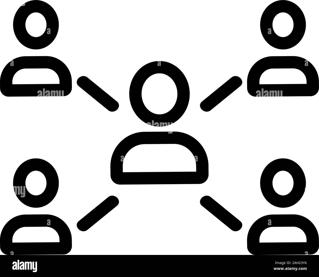 Multiplayer symbol Black and White Stock Photos & Images - Alamy