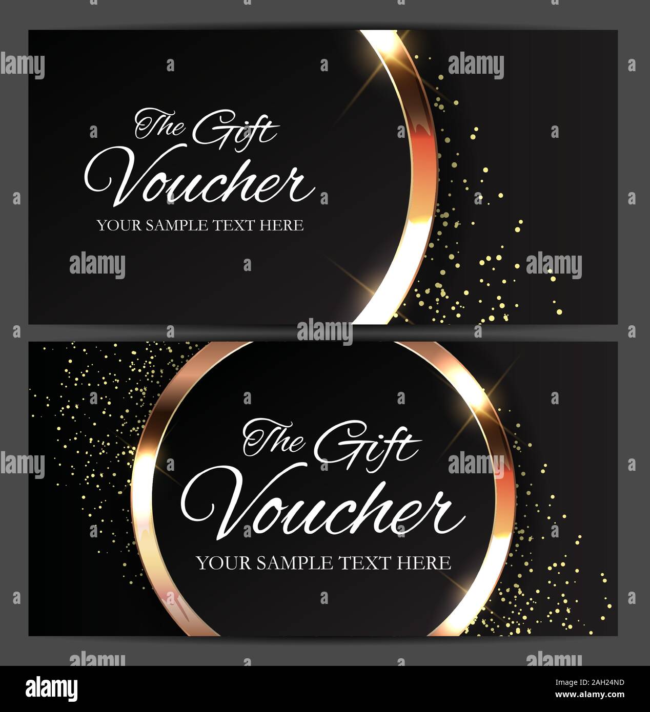 Luxury Members, Gift Card Template for your Business Vector ...