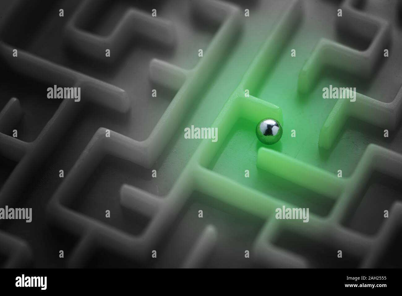 The concept of solving a complex problem. A difficult situation in ...