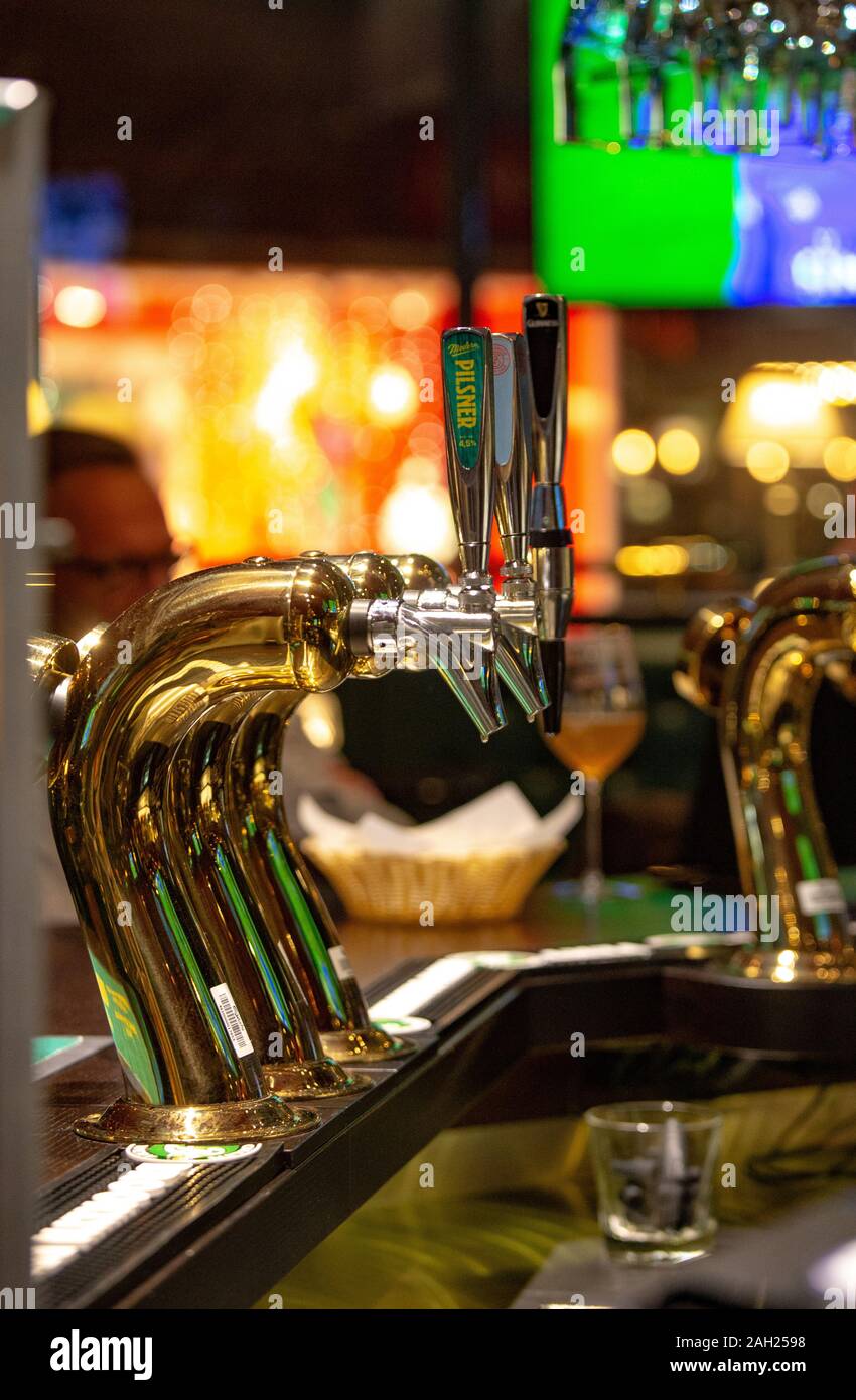 Fancy beer tap hi-res stock photography and images - Alamy