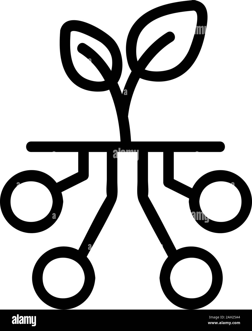 Smart farming icons Black and White Stock Photos & Images - Alamy